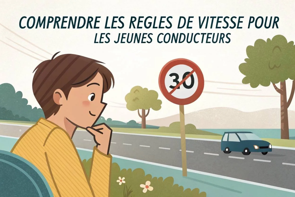🚗 Règles de vitesse pour jeunes conducteurs à connaître